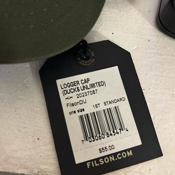 Filson | Accessories | Filson Ducks Unlimited Logger Cap Hat Olive Dark ...